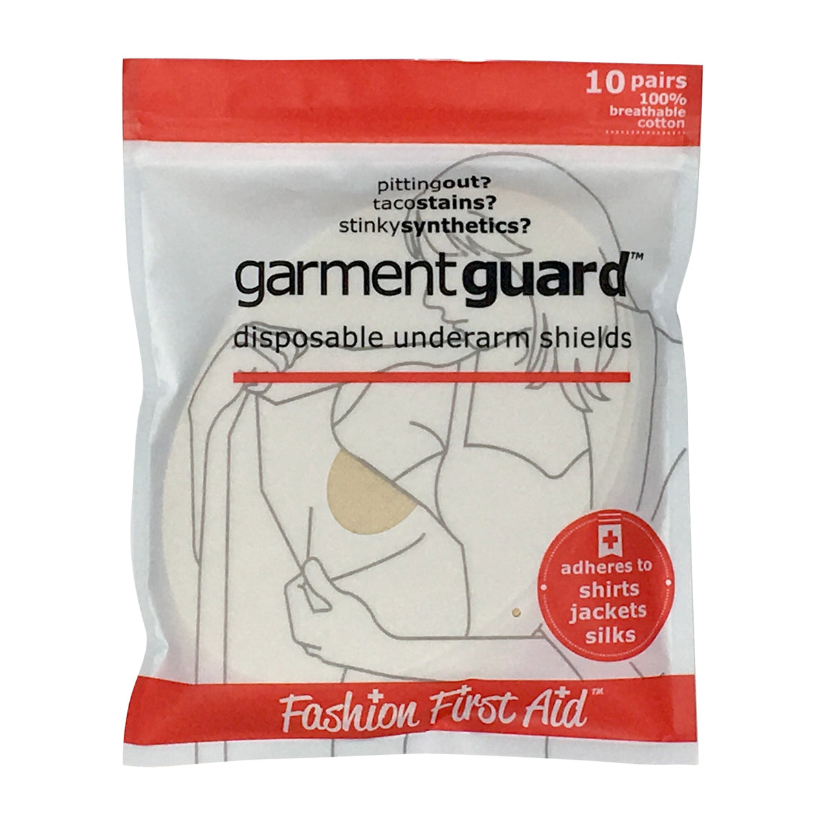 Prevent Armpit Sweat Stains: Garment Guard Disposable Underarm Shields ...